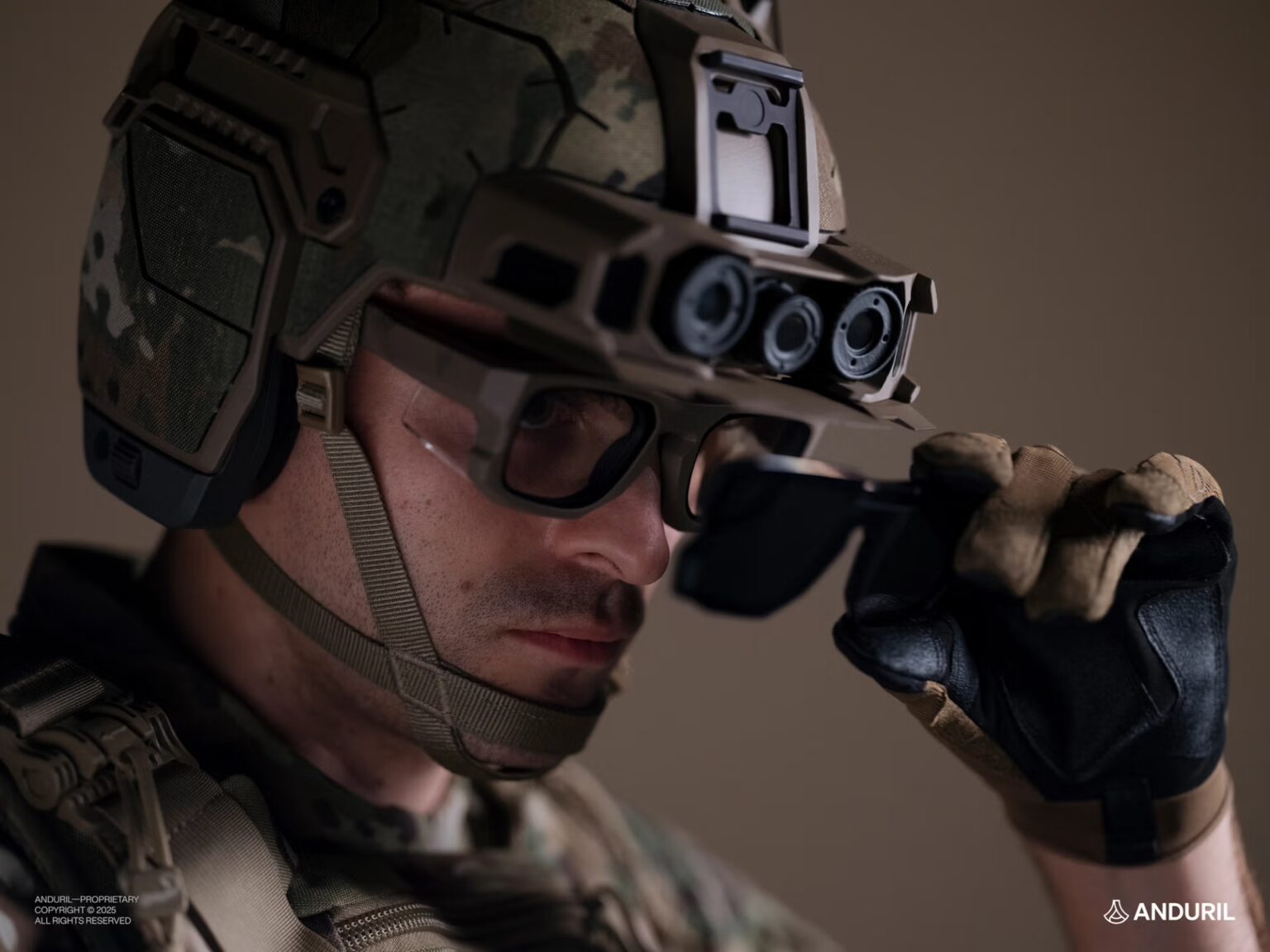 Anduril’s New AI Helmet Turns Soldiers Into Walking Command and Control Centers