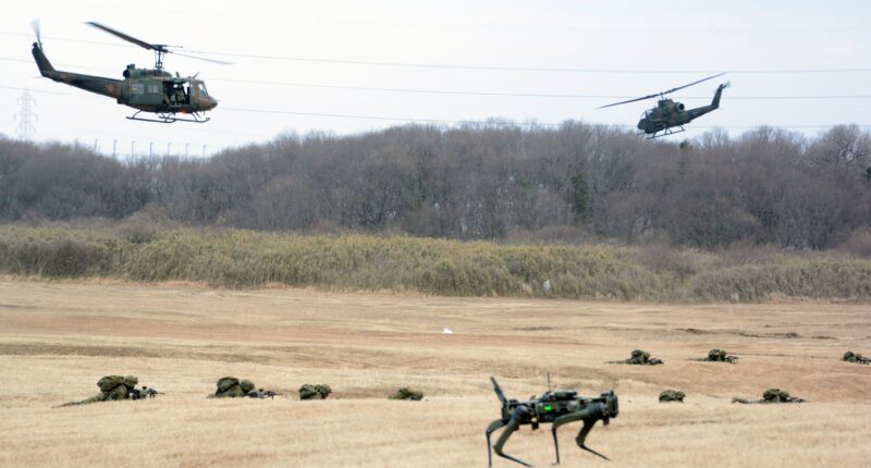 Robot Dogs Join Japan's Assault Force in Landmark Test