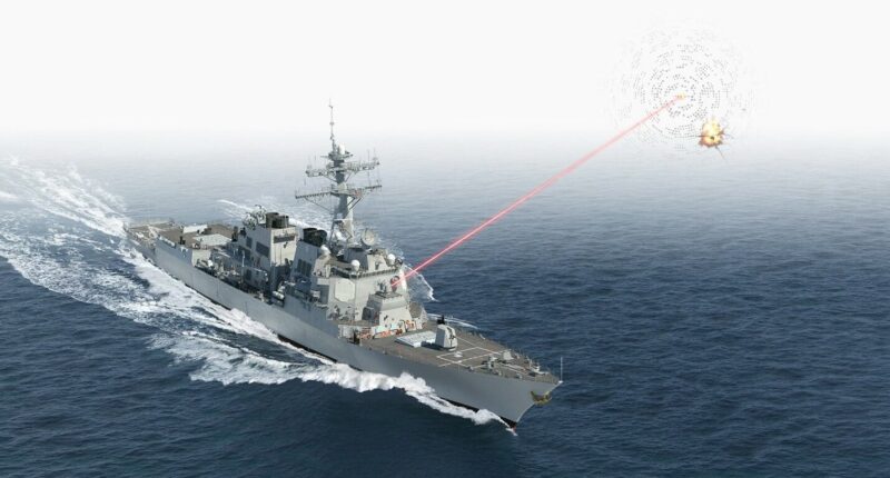 Containerized Concept Emerges for US Navy’s 60kW HELIOS Laser Weapon